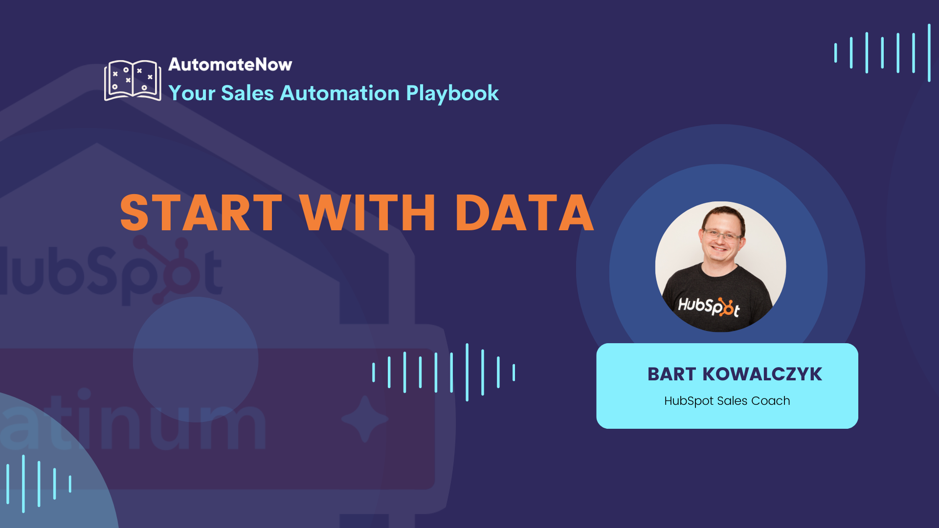 Understand Your Data | Your Sales Automation Playbook | AutomateNow Understand Your Data | Your Sales Automation Playbook | AutomateNow